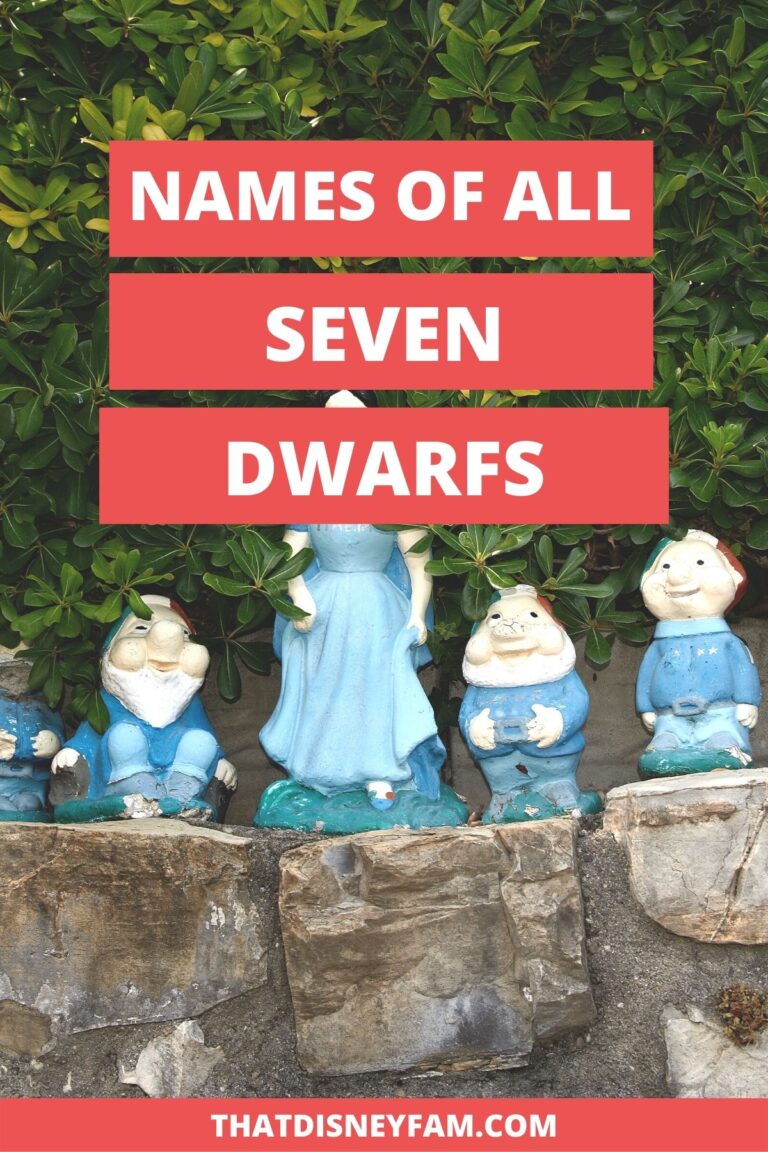 Names Of All Seven Dwarfs And Other Fun Facts - That Disney Fam