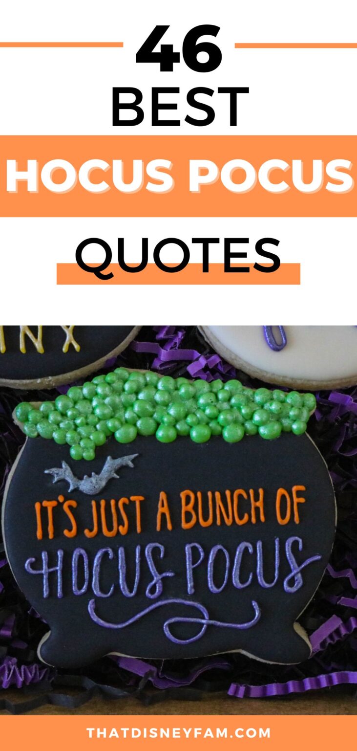 46 Hocus Pocus Quotes That Freakishly Hit The Mark - That Disney Fam