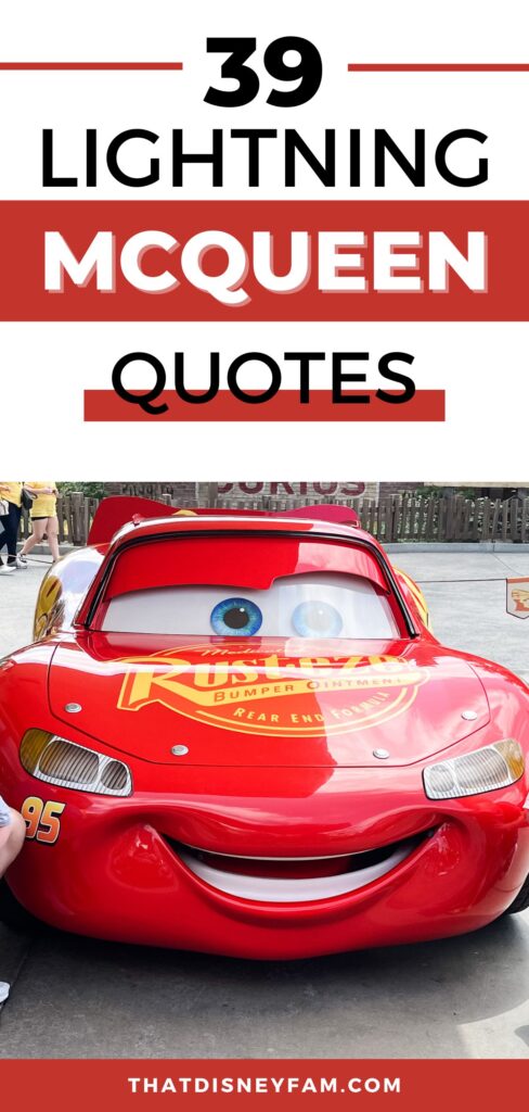 40 Lightning McQueen Quotes That'll Have You Zipping Around The Track ...