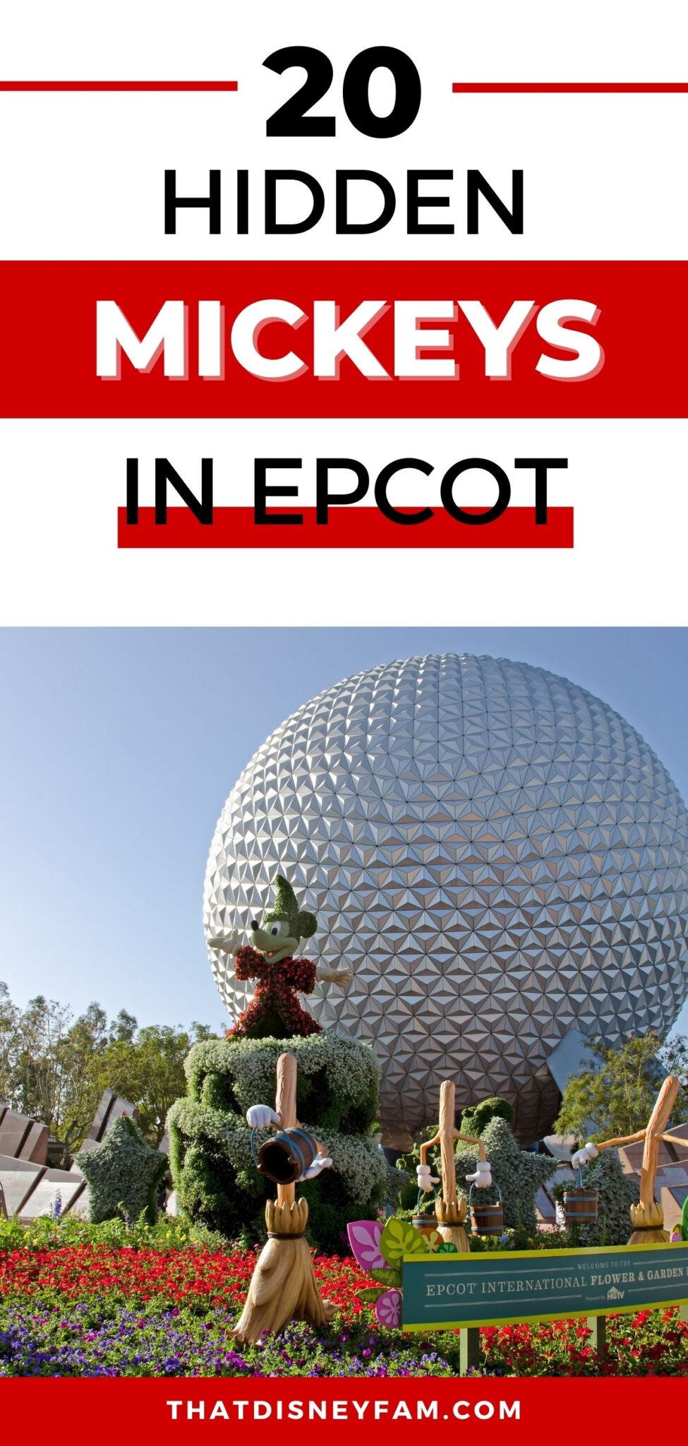 20 Hidden Mickeys In Epcot That You Must Find - That Disney Fam