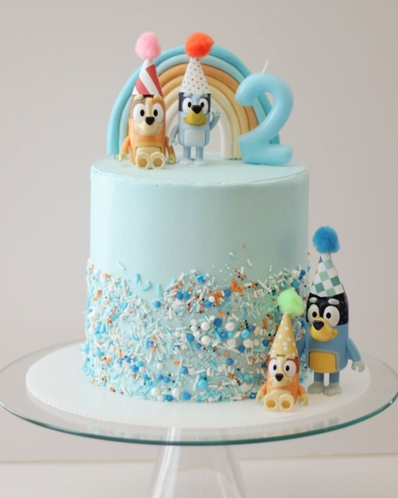 56 Bluey Birthday Cake Ideas That Are Just TOO Cute - That Disney Fam