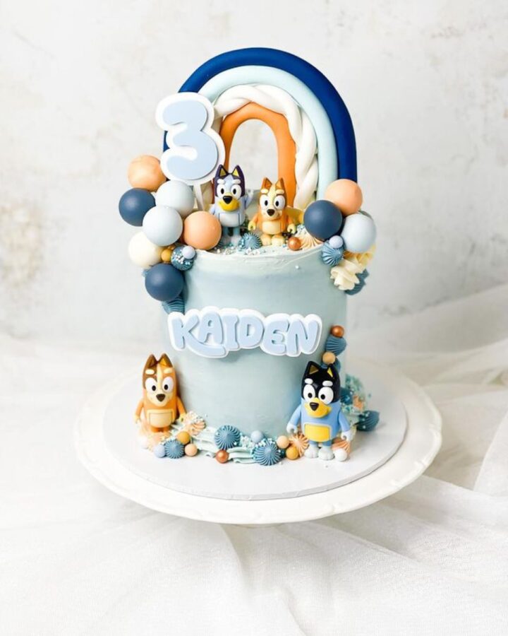 72 Bluey Birthday Cake Ideas That Are Just TOO Cute - That Disney Fam