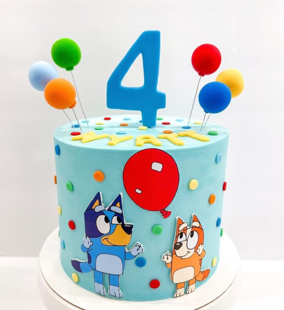 72 Bluey Birthday Cake Ideas That Are Just TOO Cute - That Disney Fam