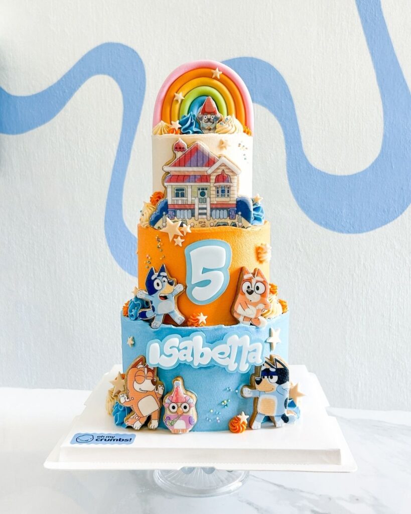72 Bluey Birthday Cake Ideas That Are Just TOO Cute - That Disney Fam