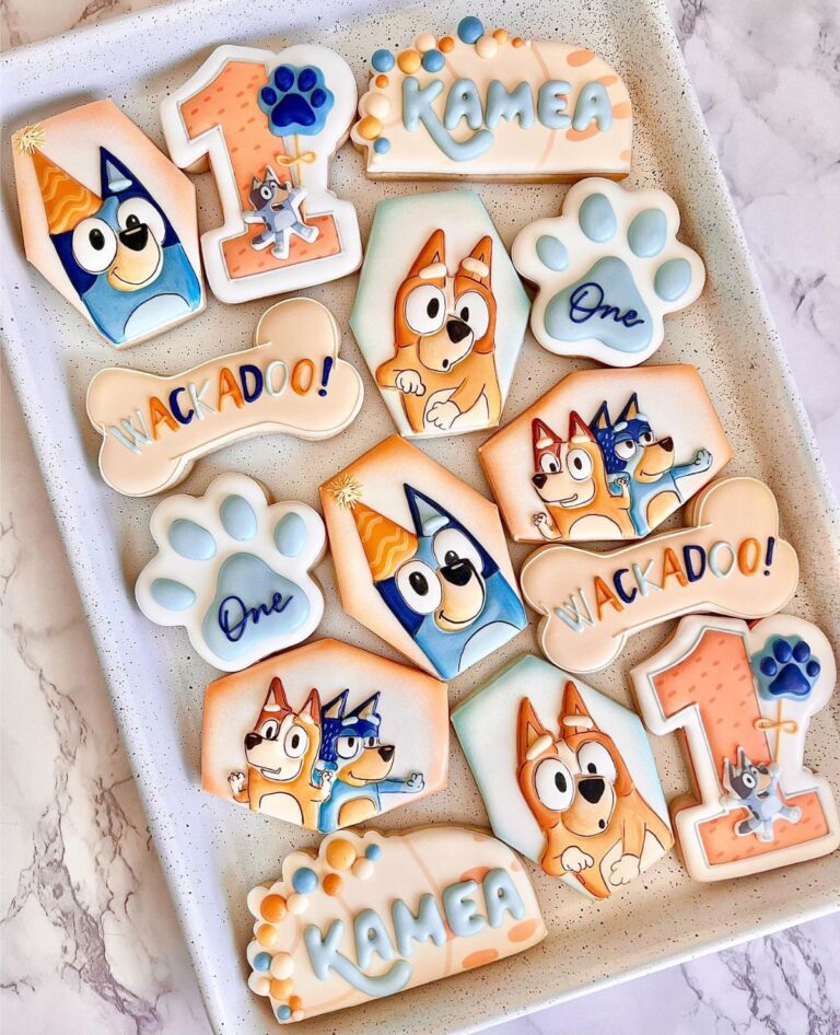 9 Cute Bluey Cookies Perfect For A Bluey Themed Birthday - That Disney Fam