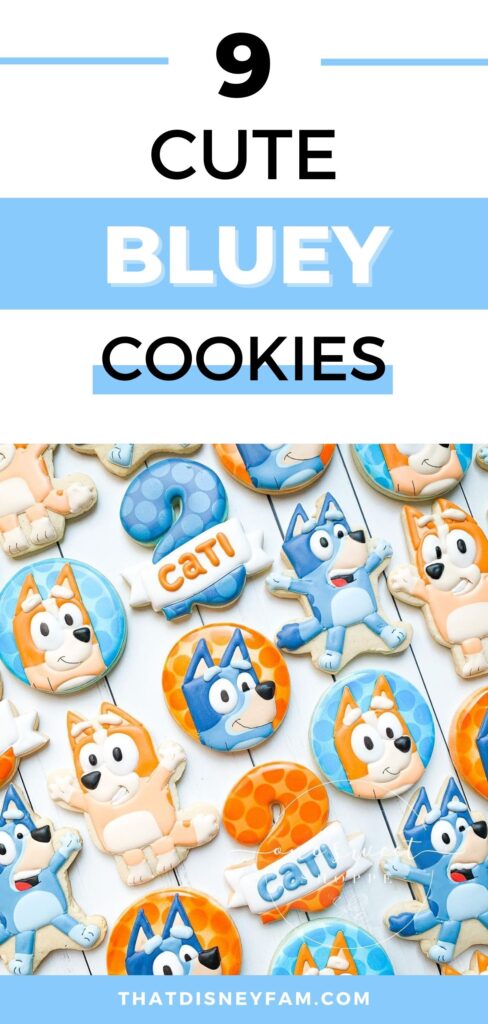 9 Cute Bluey Cookies Perfect For A Bluey Themed Birthday - That Disney Fam