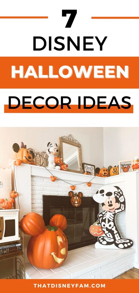 8 Cute Disney Halloween Decor Ideas - That Disney Fam