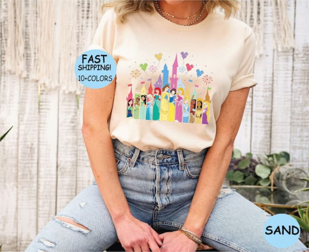 10 Disney Princess Shirts That Are Fit For A Fairy Tale - That Disney Fam