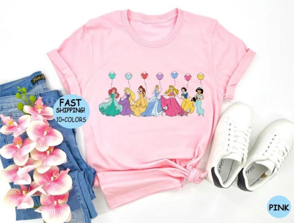 10 Disney Princess Shirts That Are Fit For A Fairy Tale - That Disney Fam