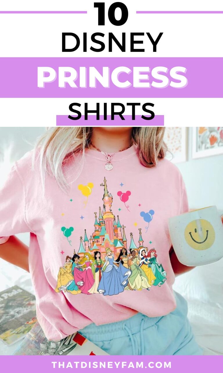 10 Disney Princess Shirts That Are Fit For A Fairy Tale - That Disney Fam