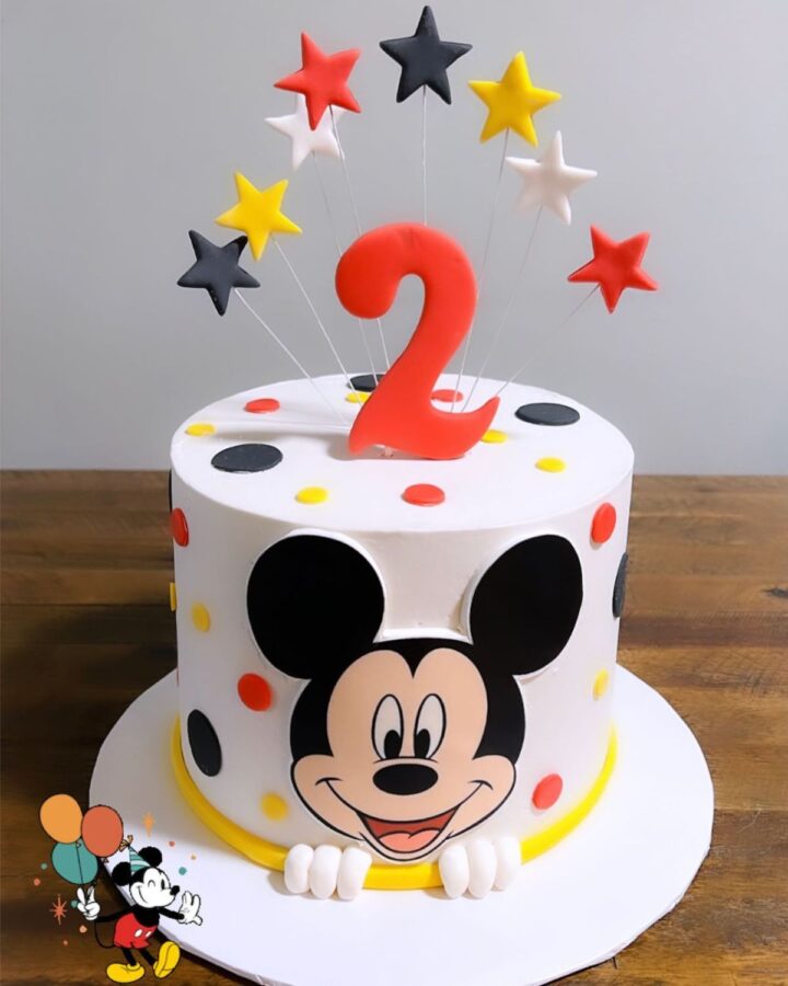 10 Mickey Mouse Birthday Cakes That Are The Absolute Cutest - That ...
