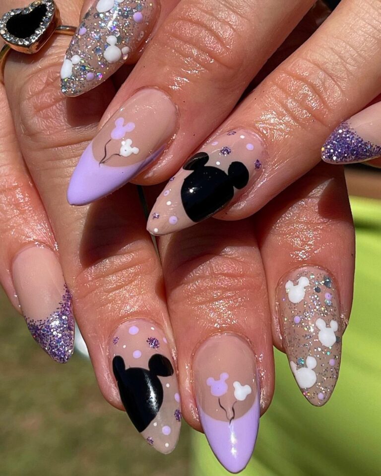 94 Disney Nail Ideas That Are Simply Perfection - That Disney Fam