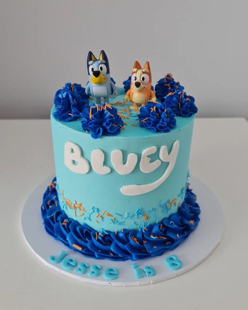 72 Bluey Birthday Cake Ideas That Are Just TOO Cute - That Disney Fam