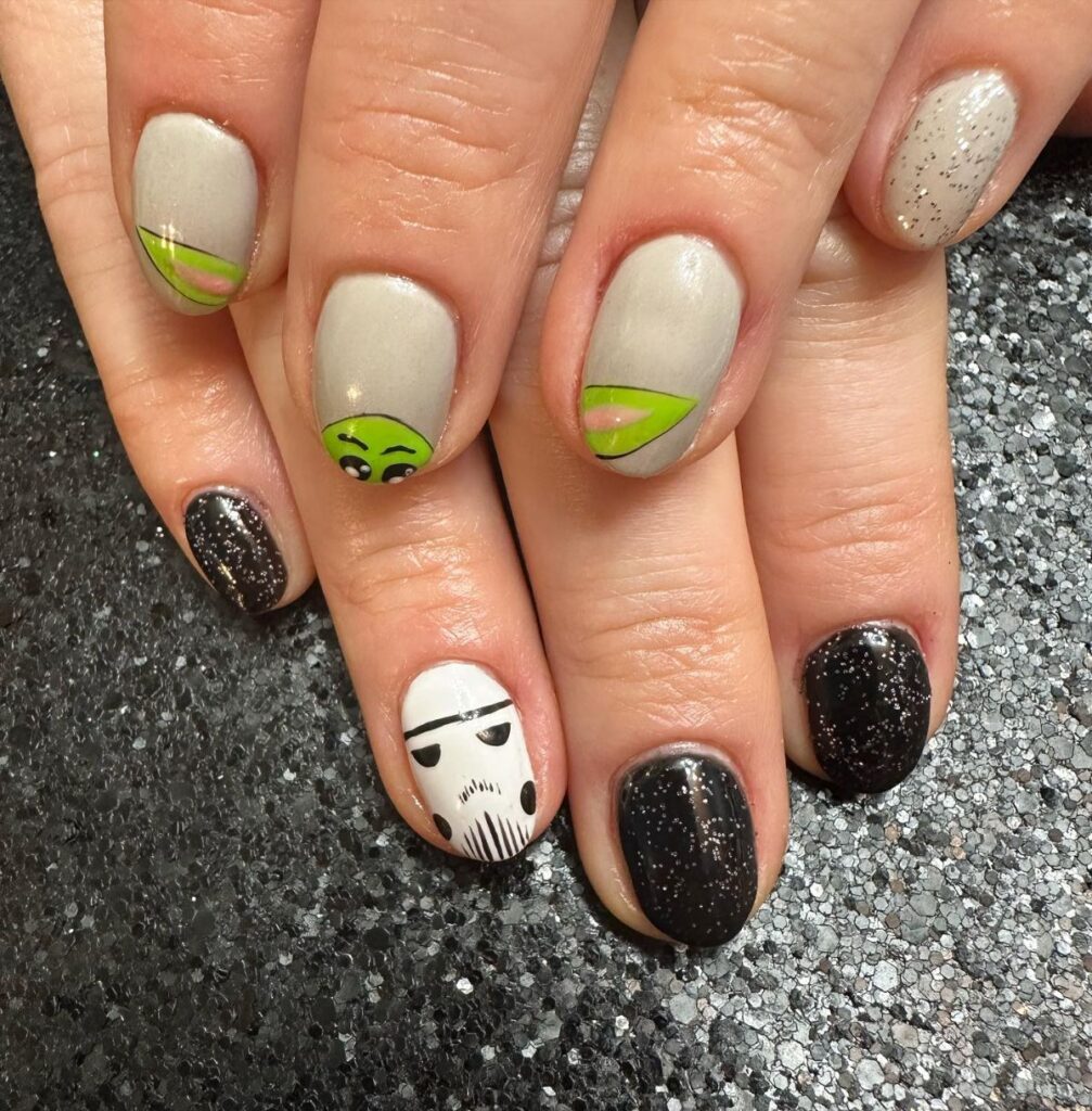 36 Star Wars Nail Ideas Perfect For Your Next Manicure - That Disney Fam