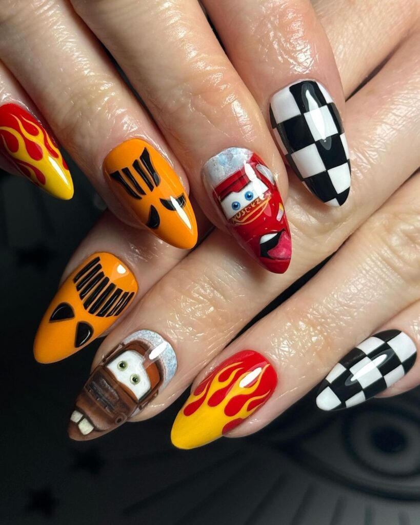 45 Pixar Nail Ideas That We Can't Get Enough Of - That Disney Fam
