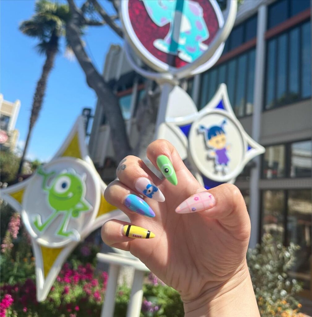 45 Pixar Nail Ideas That We Can't Get Enough Of - That Disney Fam