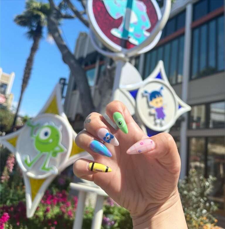 45 Pixar Nail Ideas That We Can't Get Enough Of - That Disney Fam