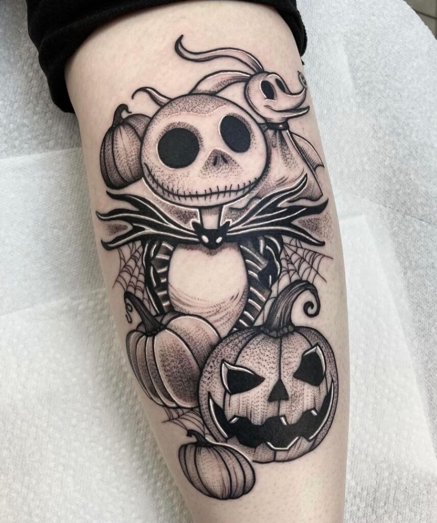 20 Nightmare Before Christmas Tattoos You'll Love - That Disney Fam